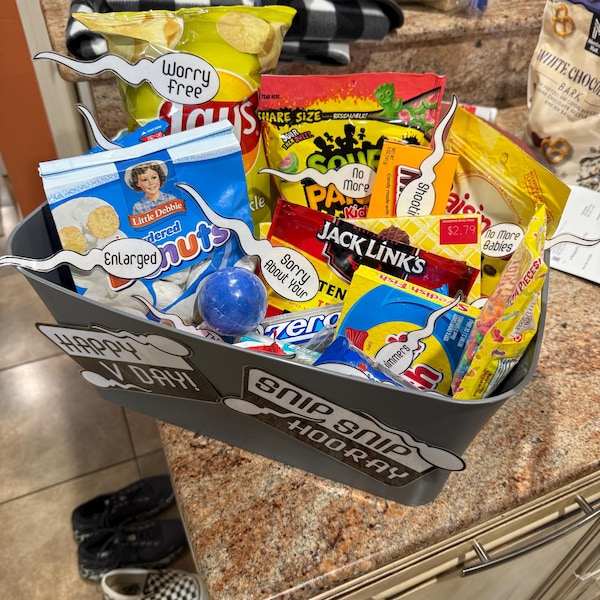 Husband Vasectomy Gift for Snip Snip Vasectomy Gift for Vasectomy Party ...