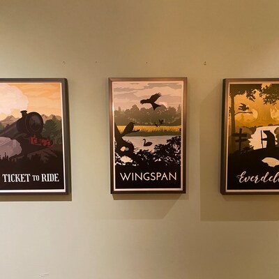 Wingspan, Board Game Poster Print, Minimalist Wall Art - Etsy