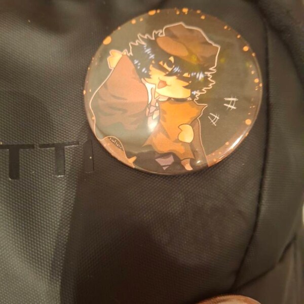 BSD Bungou Stray Dogs Pins - Osamu Dazai, Nakahara Chuuya, Edgar Allan ...