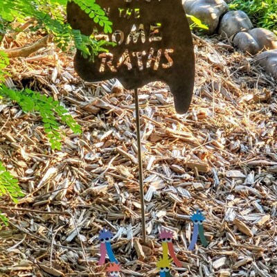 Don't Step on the Mome Raths Yard and Garden Stick Sign Alice in ...