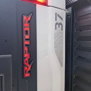 2010-2014 Reflective Ford Raptor Grille Letters - Etsy