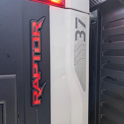 2010-2014 Reflective Ford Raptor Grille Letters - Etsy