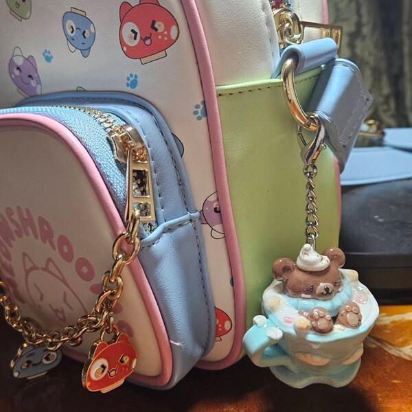 Polymerclay Veggi Garlic Figurine + Keychain + Desk Friend - Etsy