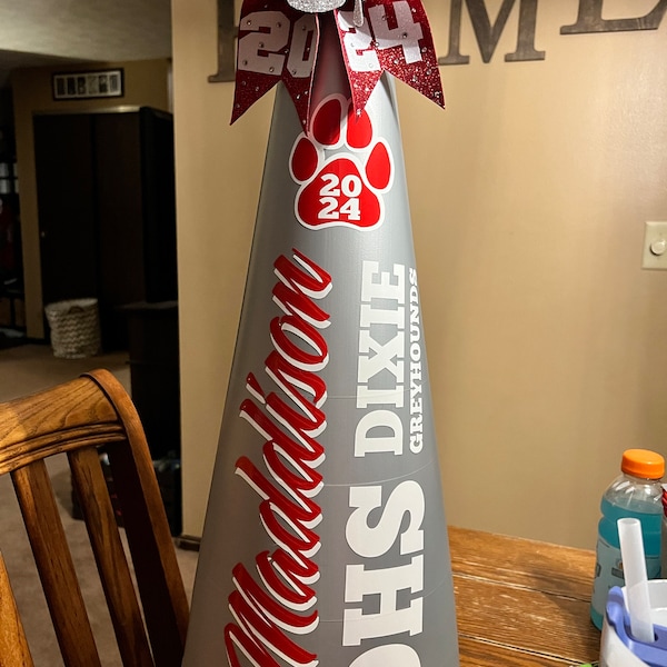 4 PACK 13"- 32" Custom Cheer Megaphones - Etsy