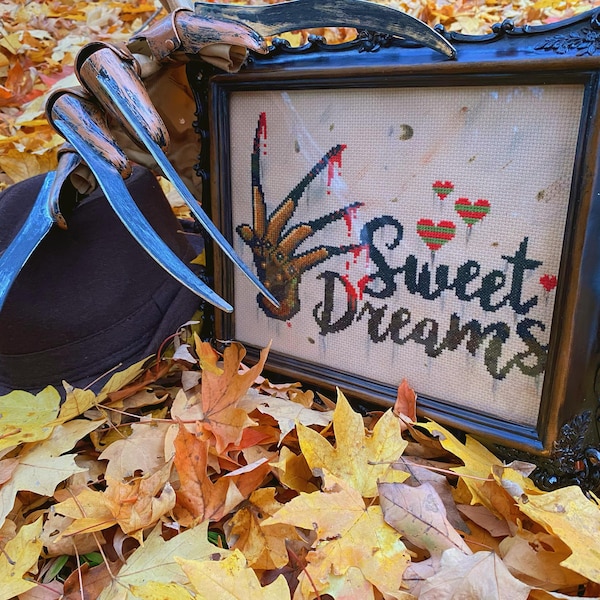 Vintage Haunted Carousel Cross Stitch Pattern Creepy, Beistle, Pumpkin ...