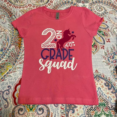 Second Grade Squad Svg Eps Png Cutting Files for Silhouette Cameo ...