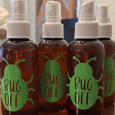 Bug Spray Label, Bug off Label, Essential Oil Labels, Bug Spray Decal ...