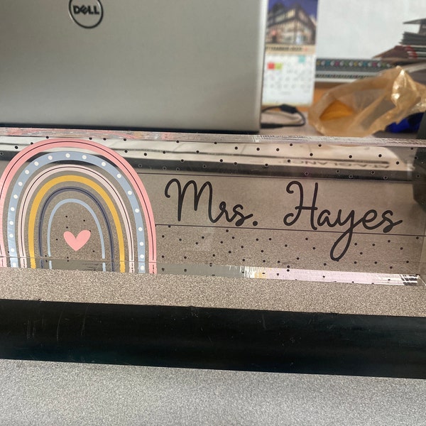 Personalized Teacher Gifts, Cute Teacher Sign, Gifts for Teacher Women ...