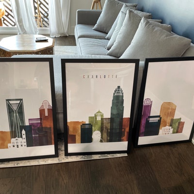 Rome City Map Poster Rome Street Map Print Rome Skyline Wall - Etsy