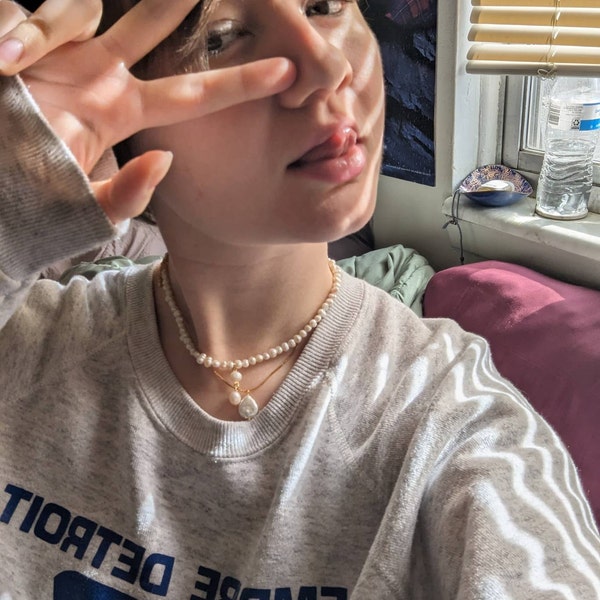The Princess Bride Buttercup's Real Natural Pearls Pearl Drop Necklace ...
