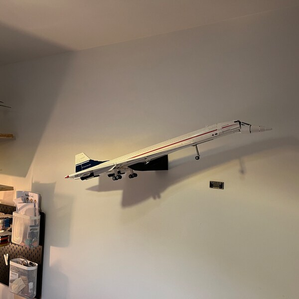 Wall Mounting Kit for Displaying Concorde (10318) - Etsy