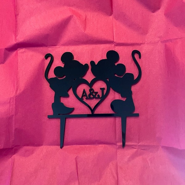 Acrylic Wedding Table Numbers, Disney, Mickey, Minnie Mouse, Custom ...