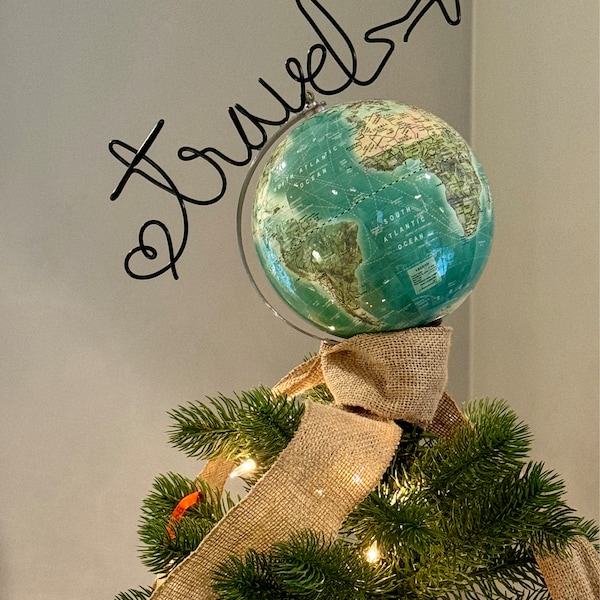 Travel Wire Word Sign | Travel Wall Art | Handmade Travel Metal Word ...