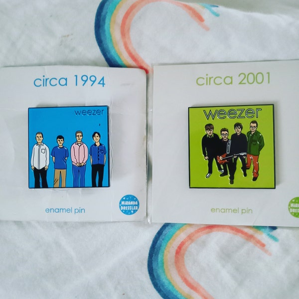 Green Album Enamel Pin - Etsy