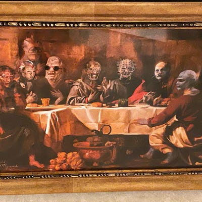 In His Name Baphomet Thelemic 13x19 Inch Wall Art Print. - Etsy