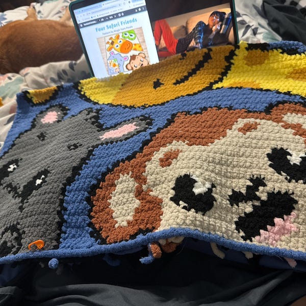 Creepy Skull Middle Finger Pattern and Graph C2C & Tapestry Crochet ...