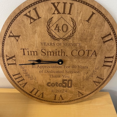 Rustic Farm Clock Wood Family Clock Tractor & Farm House Farmhouse ...