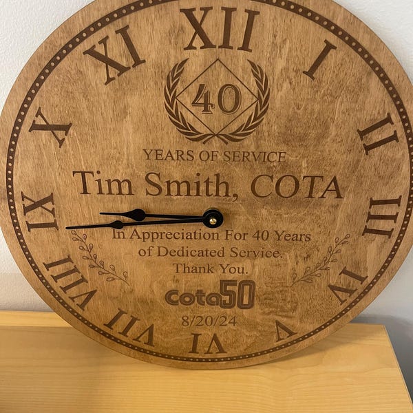 Years of Service Award - Personalized Employee Service Award Gift ...