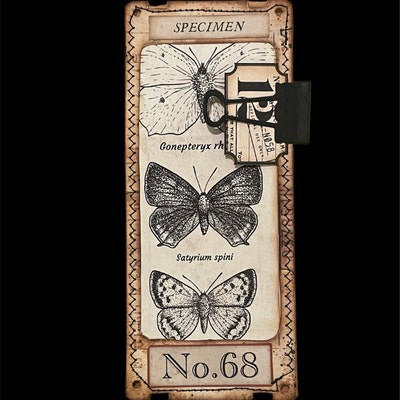 Printable Slot Pocket Template for Junk Journals. Set of 2 - Etsy