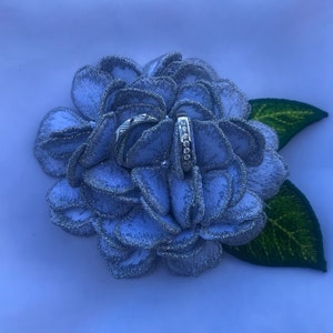 African Woman Machine Embroidery Design to Create a Brooch - Etsy