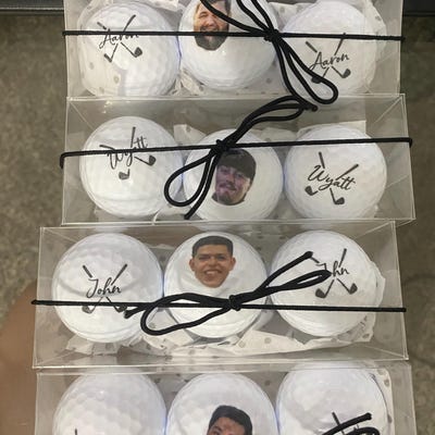 Graduation Gift, Custom Golf Balls, Graduation Golf Favors, Collage ...