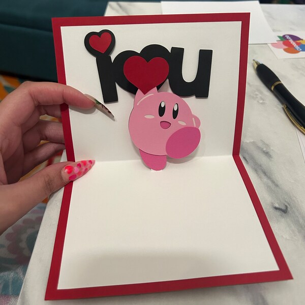 Handmade Stitch Birthday Pop up Card - Etsy