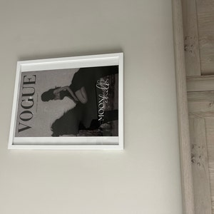 Vogue Book Poster Printable Book Lover Aesthetic Poster - Etsy