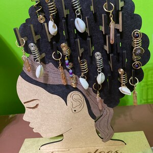 Gold 3pc Loc Jewelry Pearl Jewelry Set Loc Jewelry Set Hair | Etsy