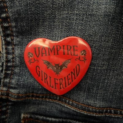 Vampire Girlfriend/boyfriend Matching Couple Pinback Buttons - Etsy
