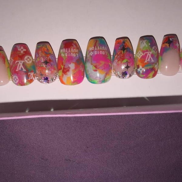 Glittered Pink Jelly Hard Overlay Toes | Custom Size (please Measure ...