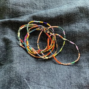 Single Strand Tiny Seed Bead 32 Long Single Strand - Etsy