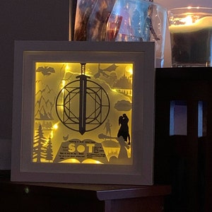 Paper Roses Shadow Box 9x9 Customizable Shadow Box Red Roses - Etsy