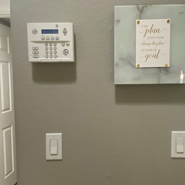 Gold Foil Motivational Quotes About Life, Inspirational Wall Art ...