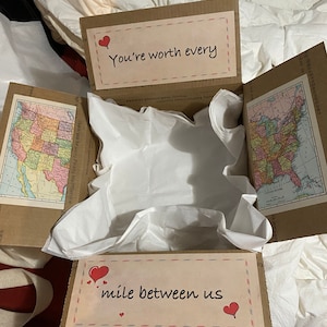 Long Distance Relationship Care Package Stickers / Care Package for ...
