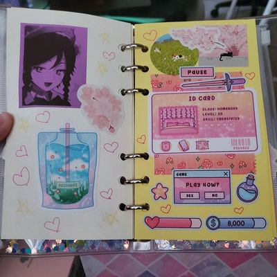 ID Card Aesthetic Vinyl Sticker Waterproof Waterbottle - Etsy