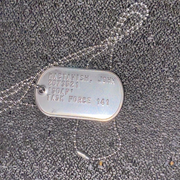 Call of Duty Inspired Dog Tags - Etsy