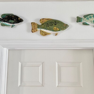 Ceramic Fish, Snapper - Etsy
