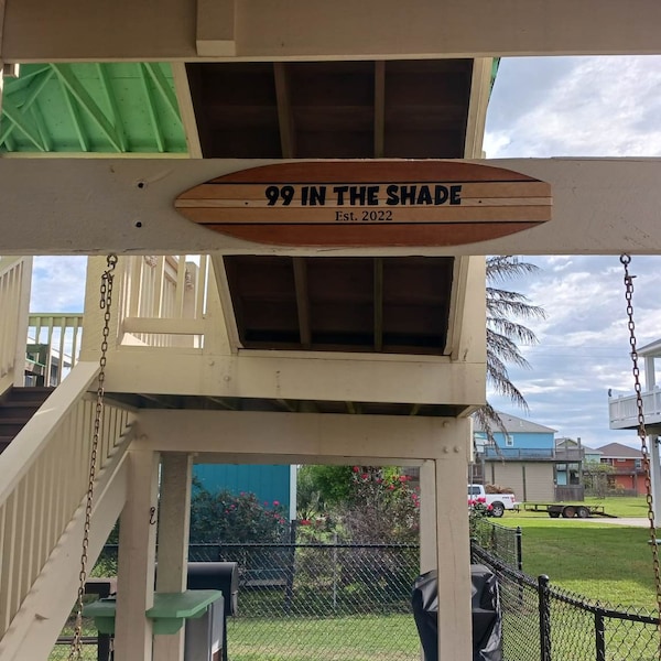 Wood Life Preserver, Bikini Bottom Sign, Wood Sign, Nautical Decor ...