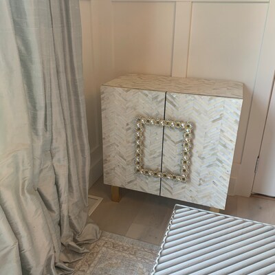 Bone Inlay Leopard Design Bar Cabinet Black Bone Inlay - Etsy