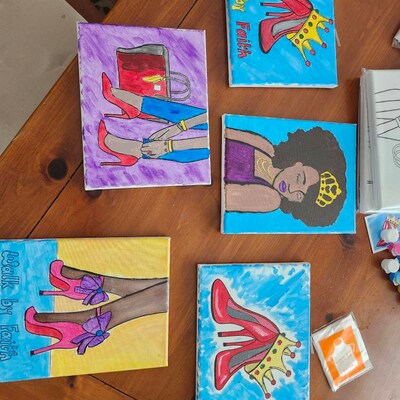 Paint Your Own Mermaid,diy Paint Kit,mermaid Paint Party Favor,pre ...