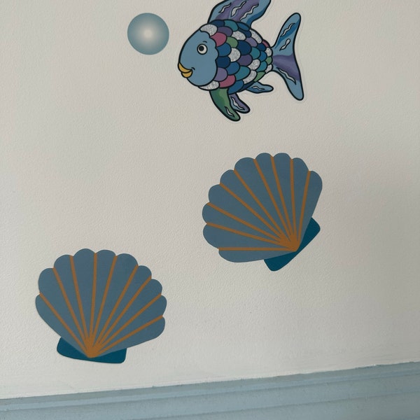 Rainbow Fish Sticker - Etsy