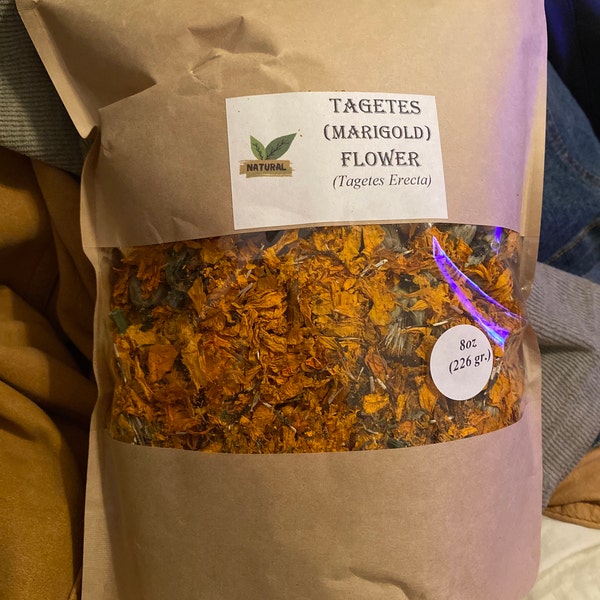Marigold Flowers | Tagetes Flower | Tagetes Erecta | Dried Herbs | Tea ...