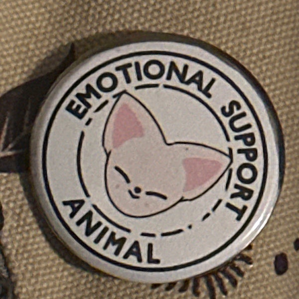 Skzoo Emotional Support Animal Button Pin - Etsy