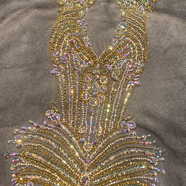 5mm Rhinestone Cord/ Rhinestone Rope/ Rhinestone Trim per Yard/ 36 ...