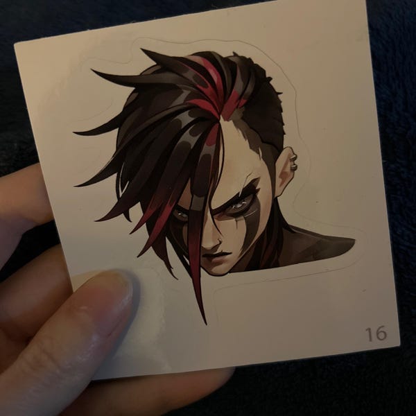 Arcane Isha Sticker, 3 Vinyl Sticker, Lol-gift, Lol Fanart, Stickers ...