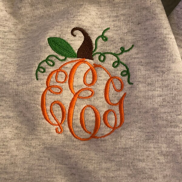 Fall Sweatshirt, Embroidered Shirt, Quarter Zip Sweatshirt, Monogrammed ...