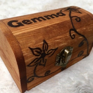 Wooden Beauty Storage Box - Etsy UK