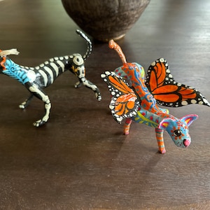 Paper Mache Alebrije Bull, Mexican Home Decor, Mexican Folk Art ...