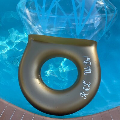 Engagement Ring Pool Float, Wedding, Destination Wedding, Bachelorette ...