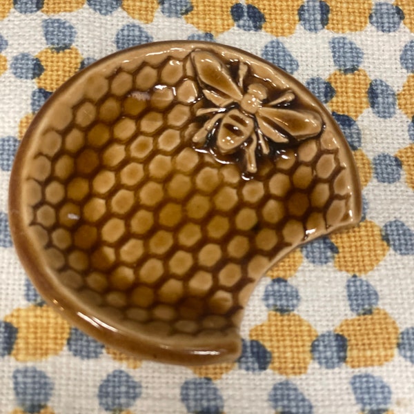 Ceramic Acorn Spoon Rest Handmade Woodland Kitchen Decor Pottery ...